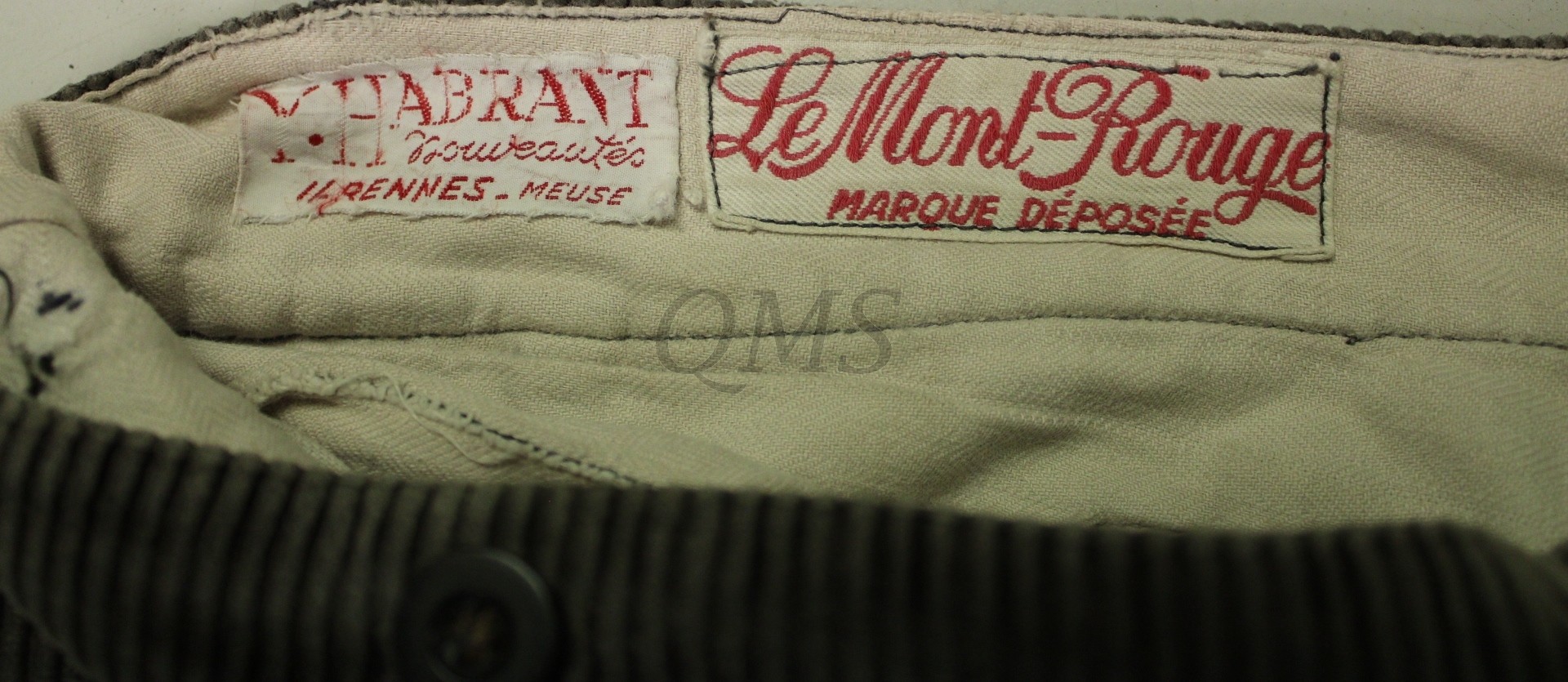 Trousers M15 “Ersatz” french Army WW1