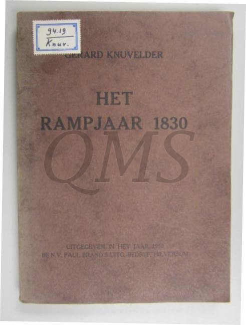Het Rampjaar 1830