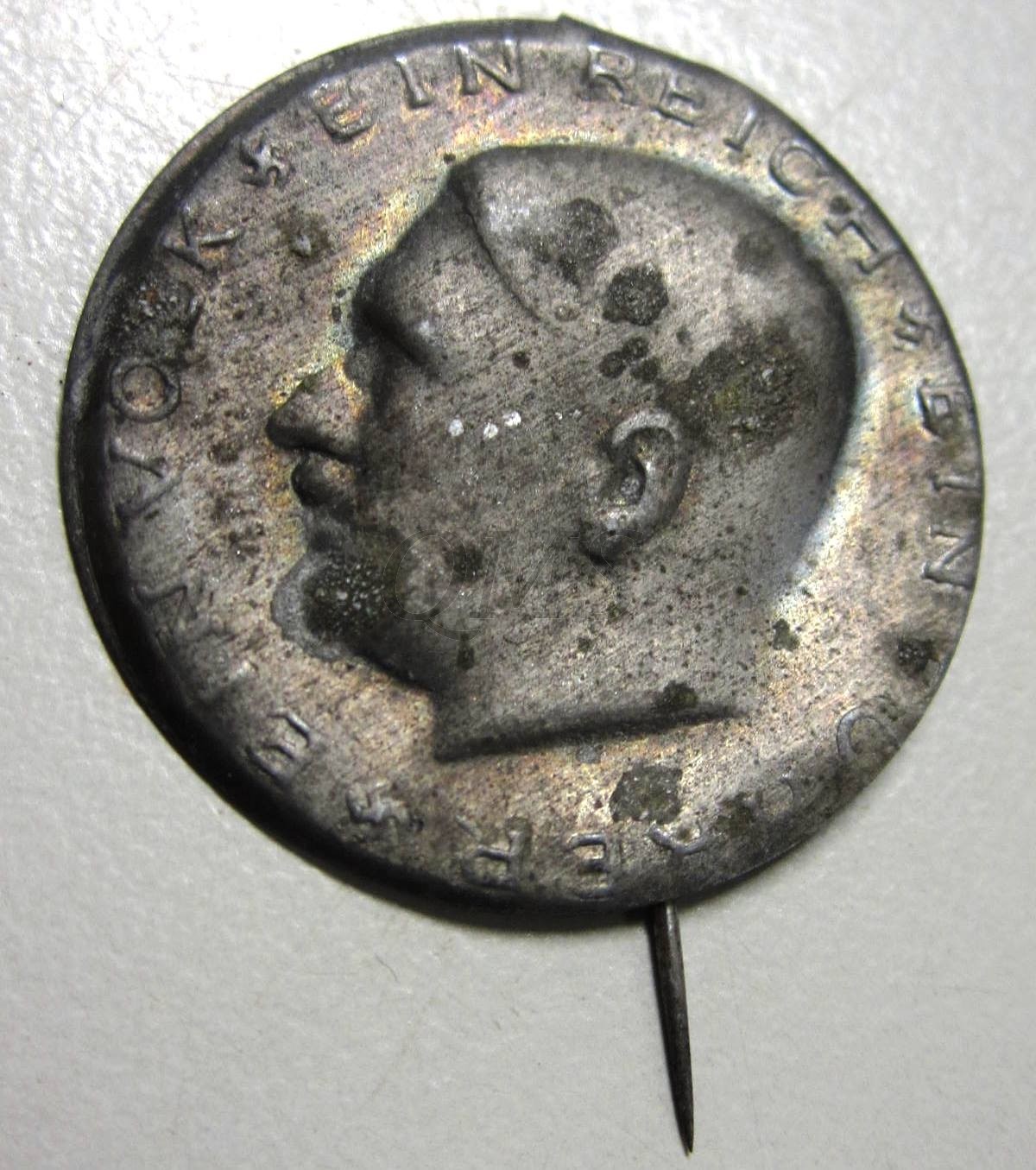 Insigne ein Volk ein Reich ein Fuhrer (Tinnie ein Volk ein Reich ein ...