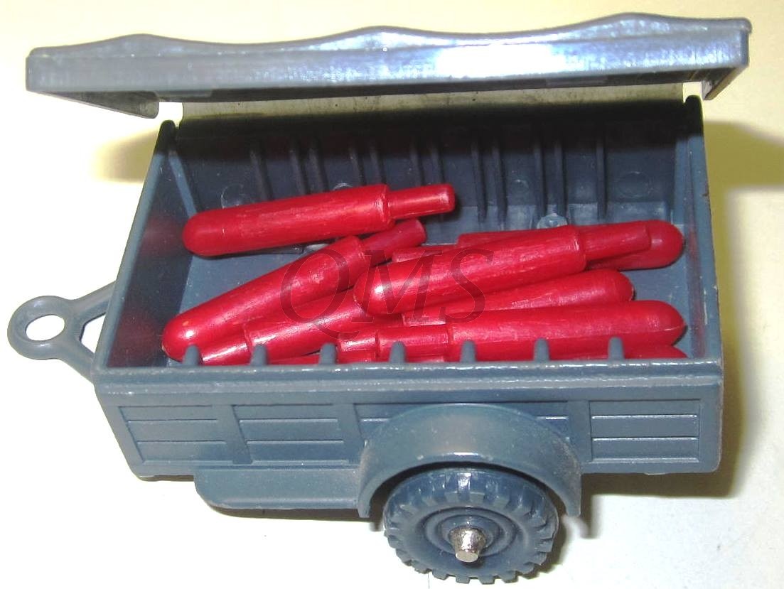 1970s CORGI 907 GERMAN SEMI-TRACK HANOMAG Sdkfz 251/1 ROCKET LAUNCHER