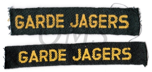 Garde Jagers straatnamen