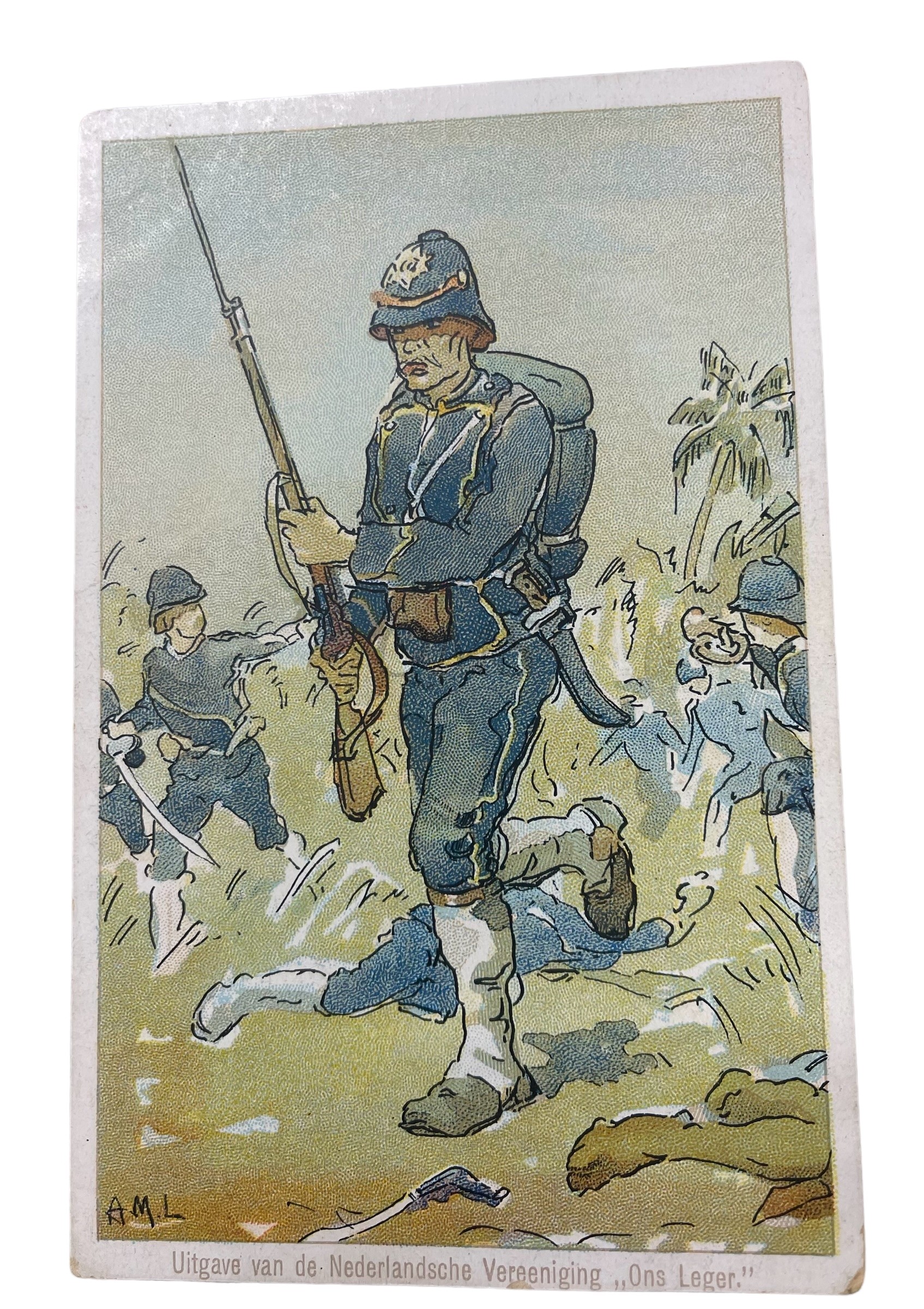 Ansicht Uniform 1886 Infanterie Oost-Indische Leger