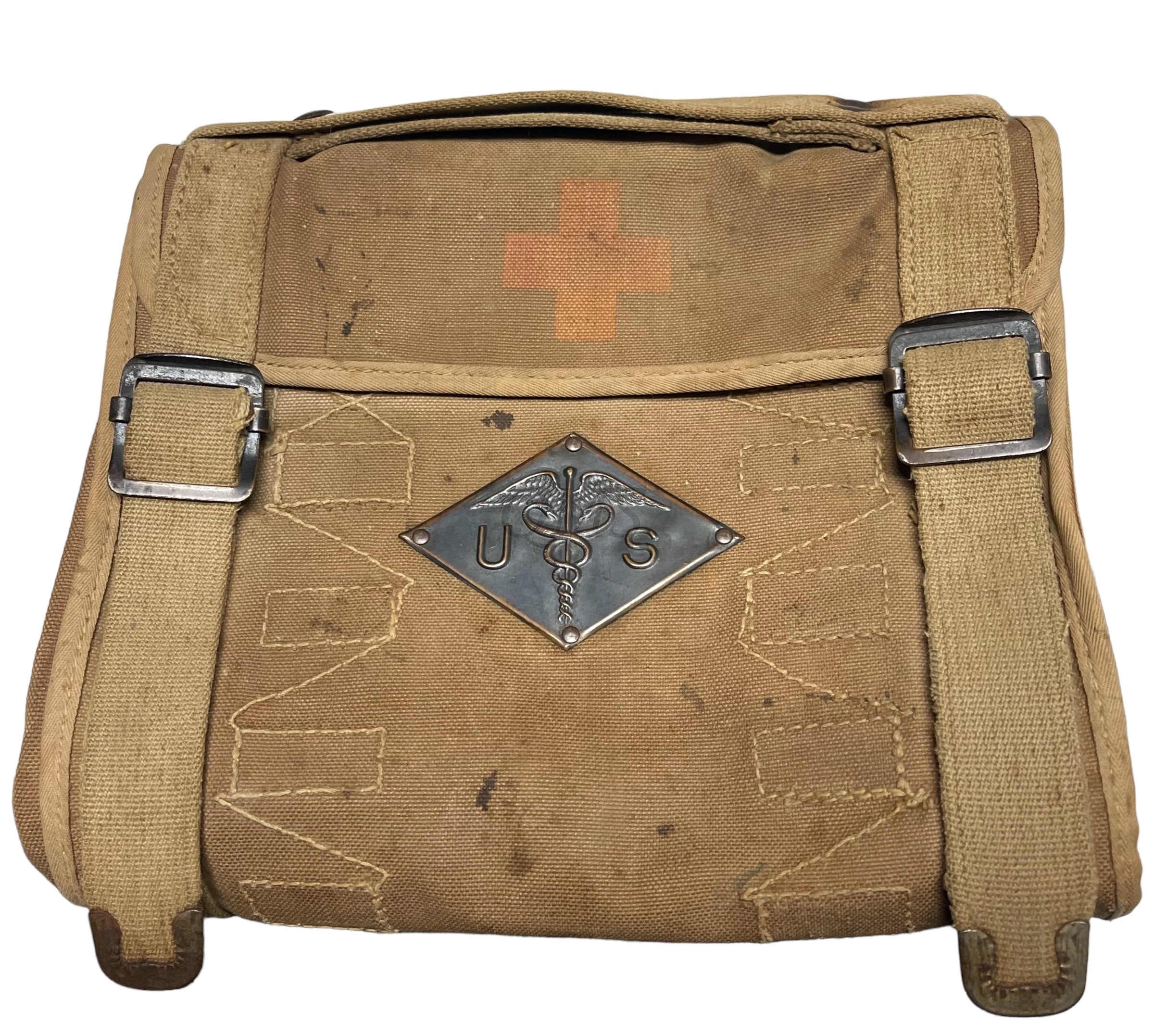U.S. WWI Field Medic First Aid Tool Roll Bag