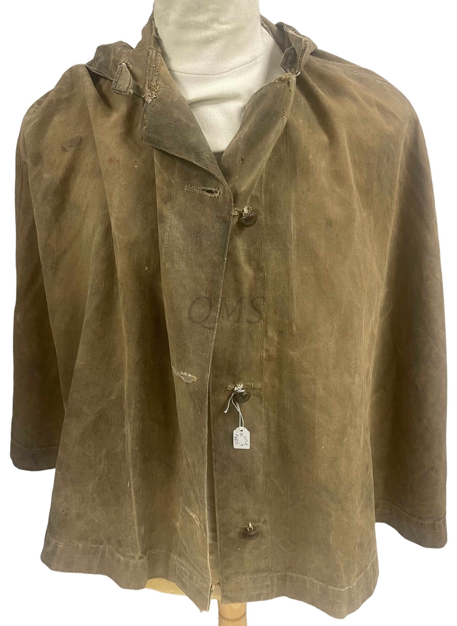 France - WW1 Rain jacket/poncho front made