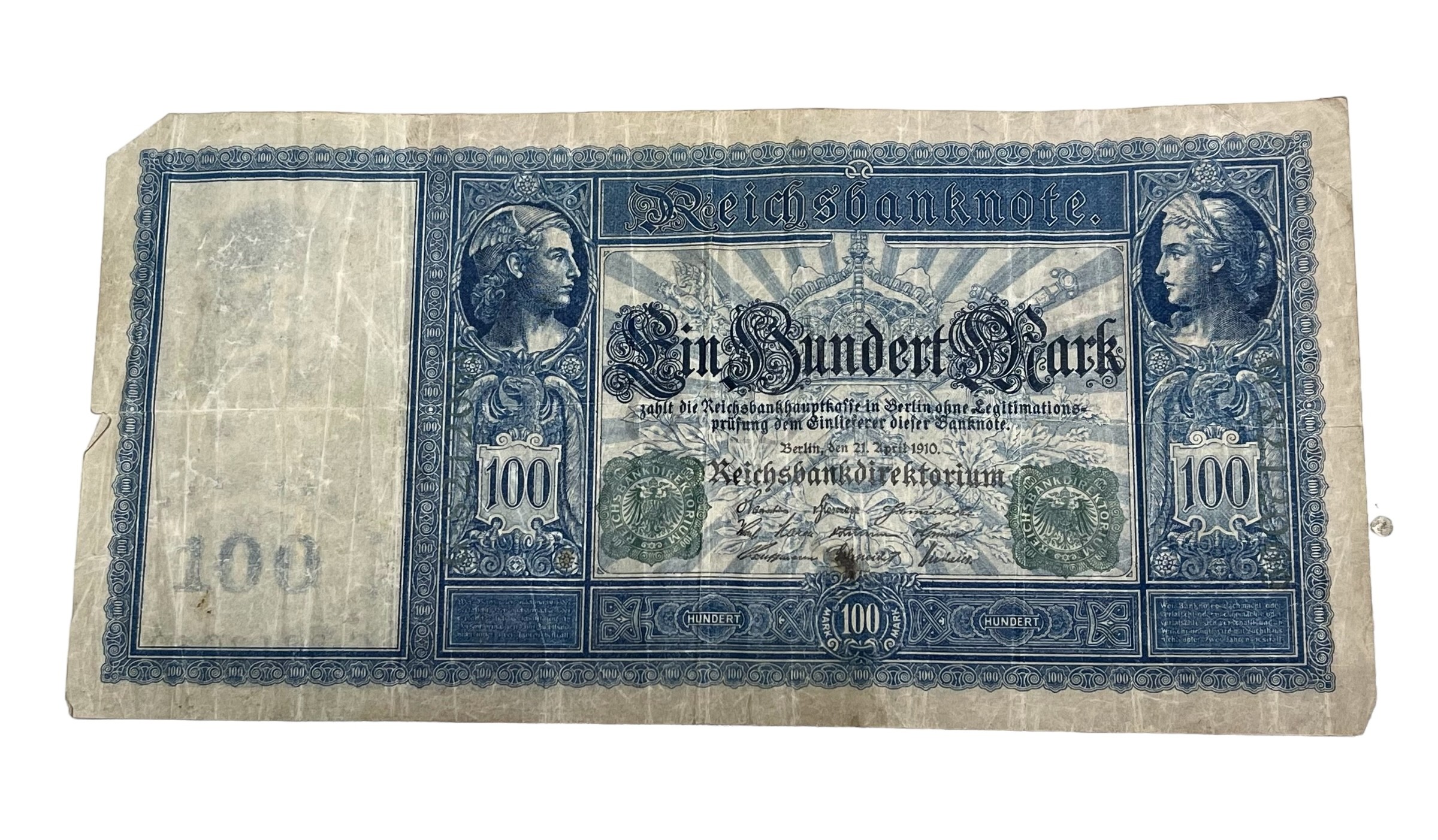 Reichsbanknote 100 Mark 1910