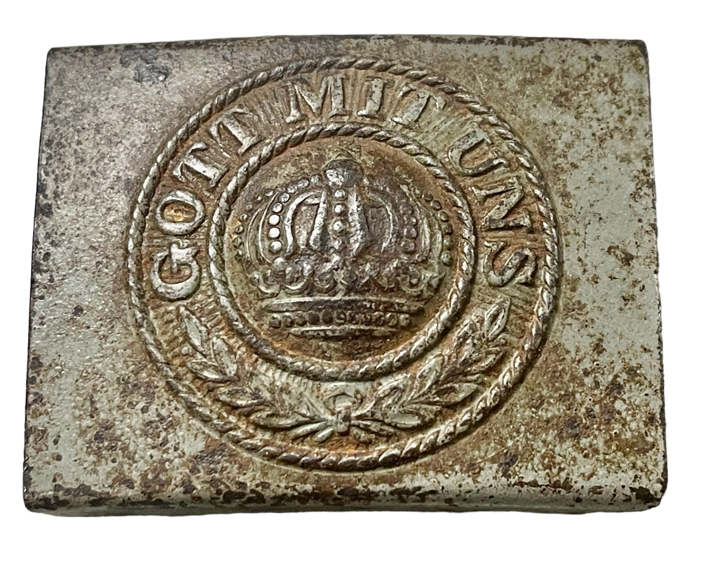 German Prussian M1915 / WW1 belt and buckle enlisted men NCO Feldgrau