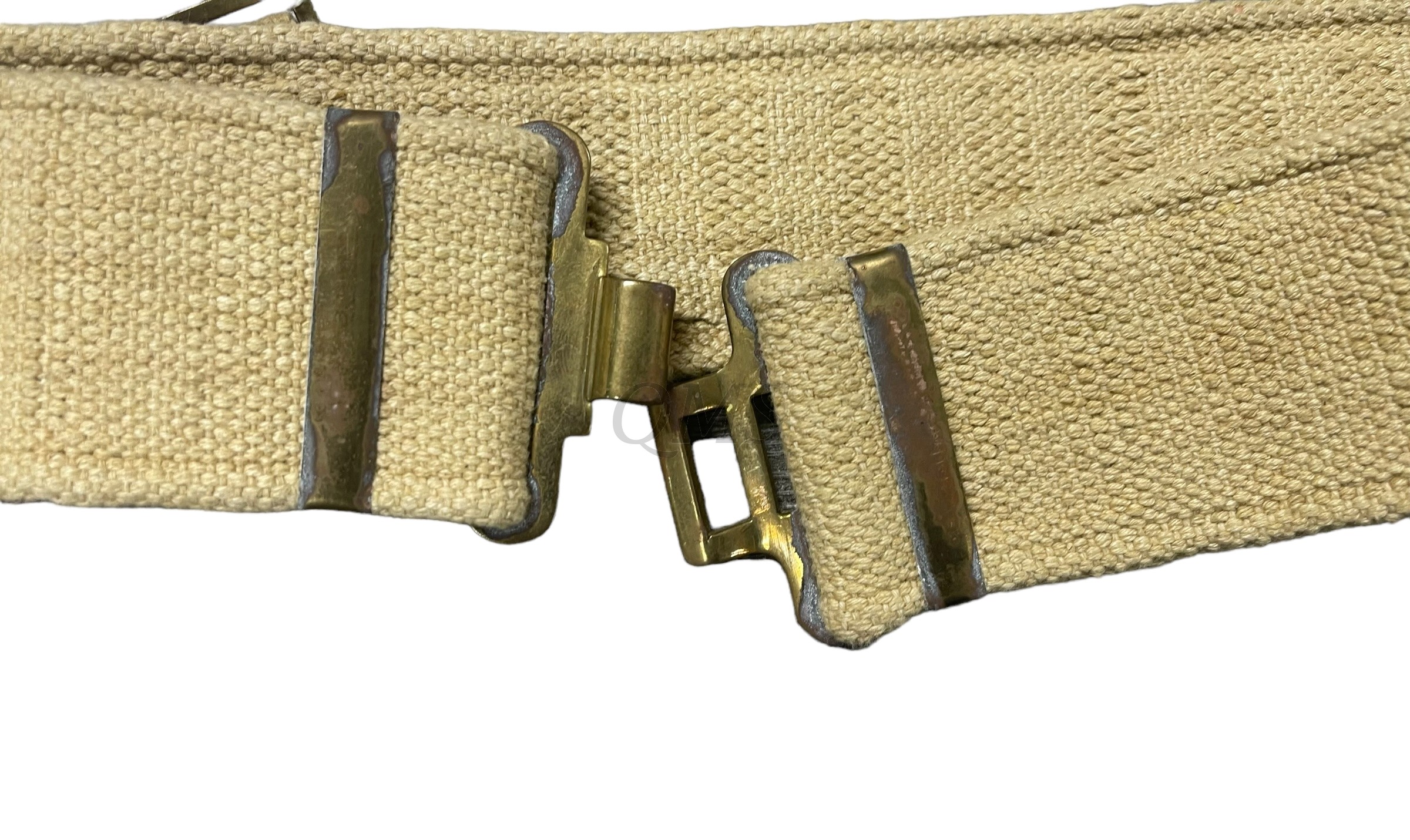 WW2 webbing pistol belt (India made)