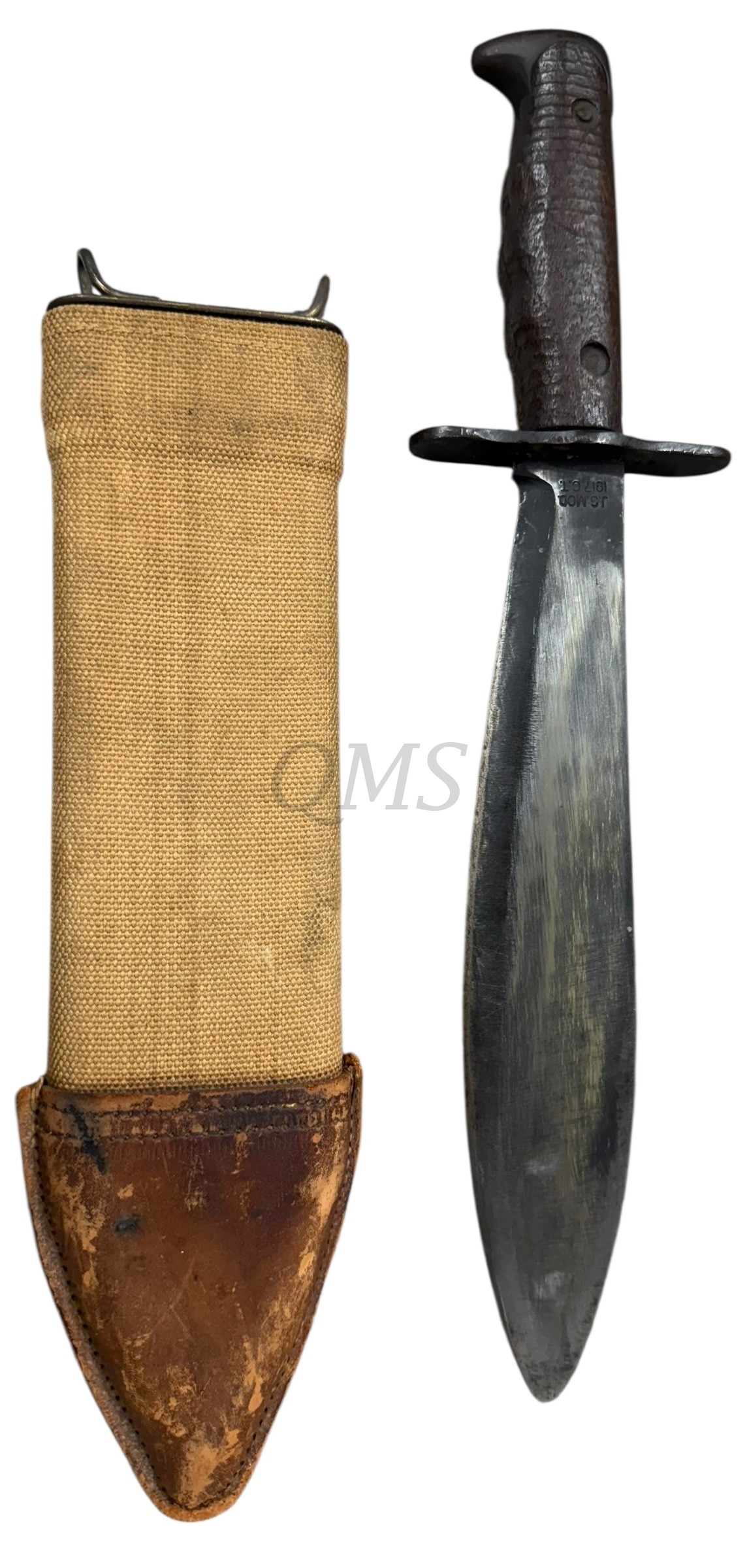 US Army M1917 Bolo Knife with Scabbard