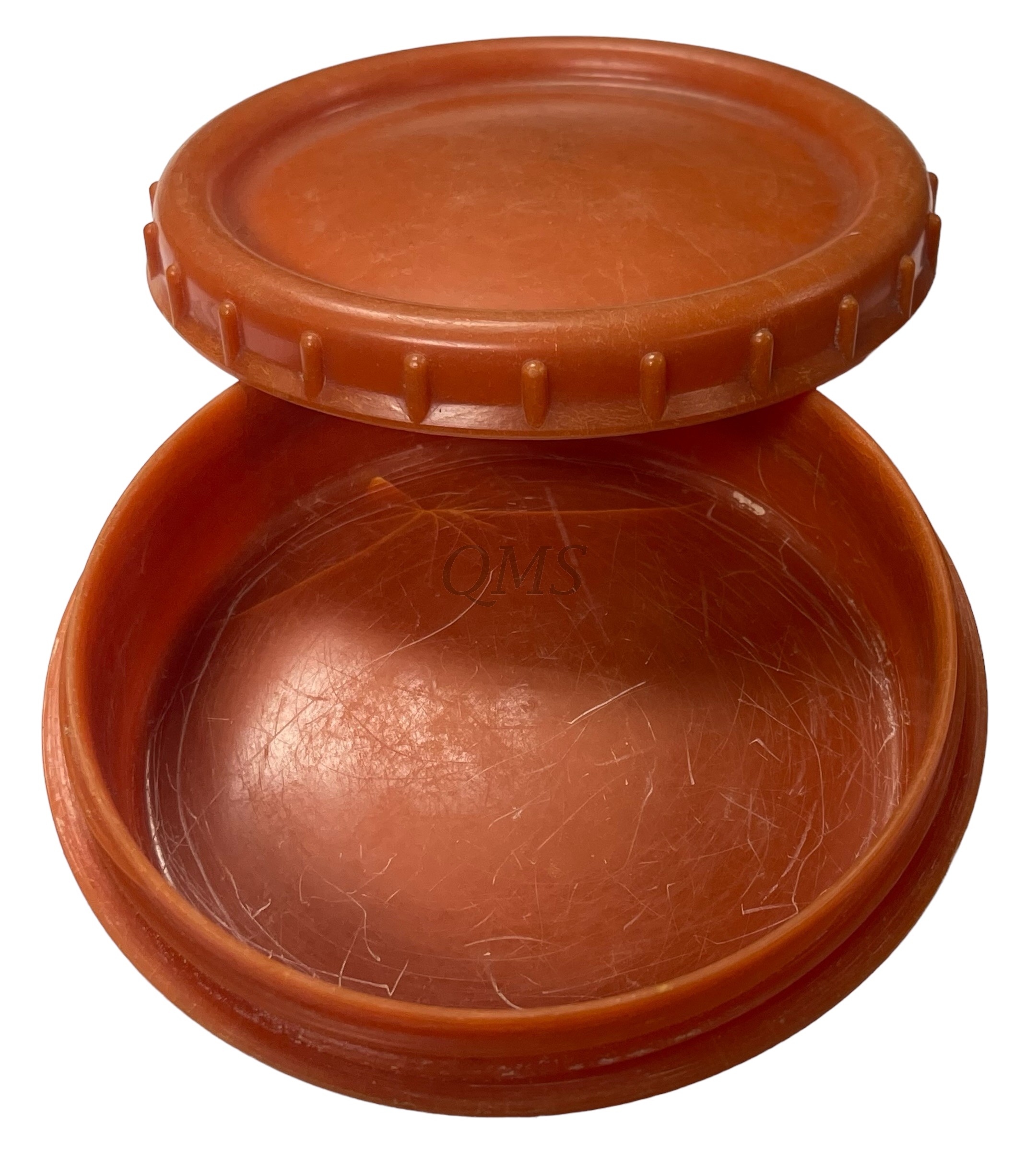 WH Fettbuchse orange (WH butterdish)