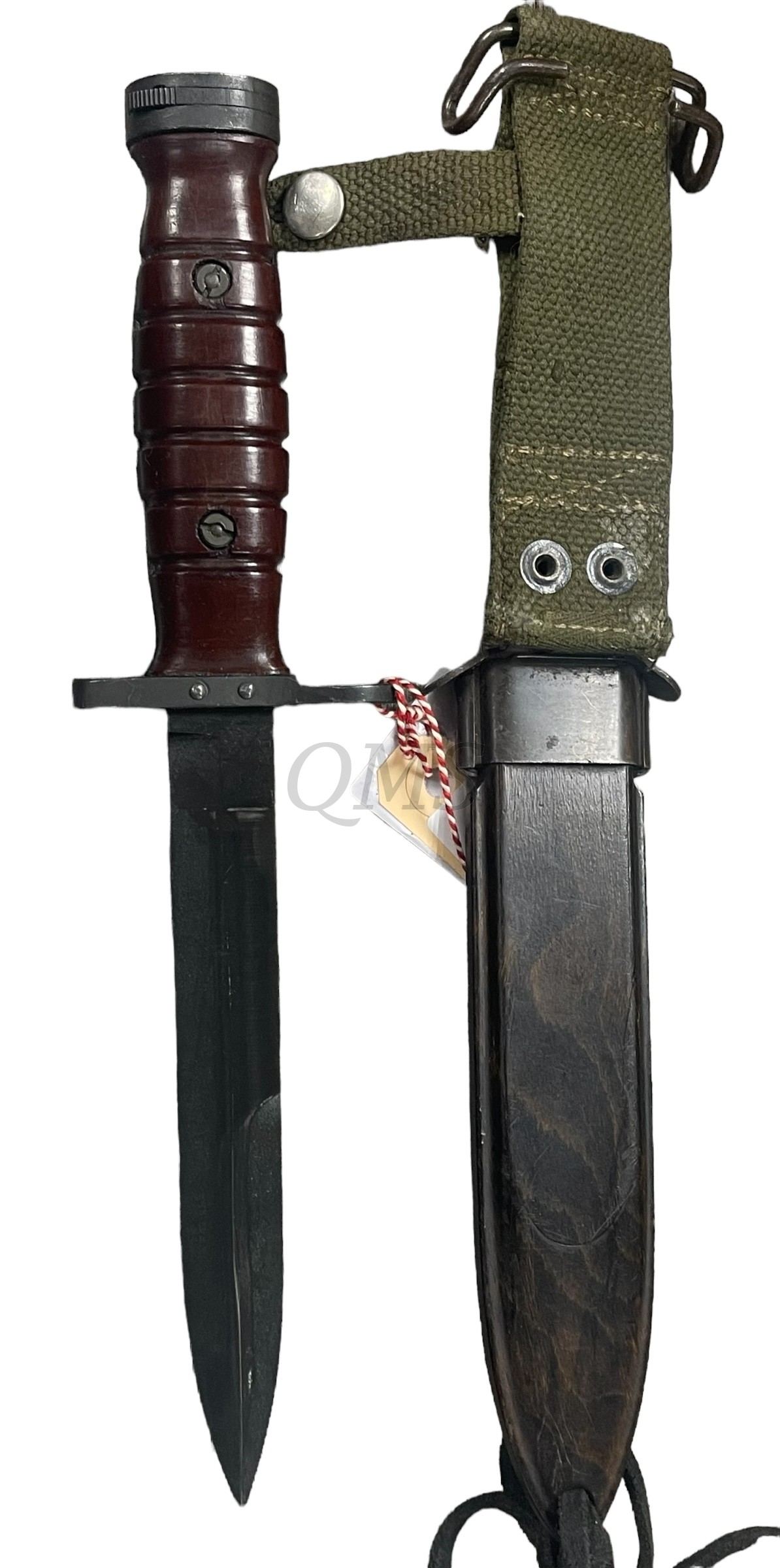 M4 Bayonet - Dutch 1950s with correct scabbard for M1 Carbine 2nd model