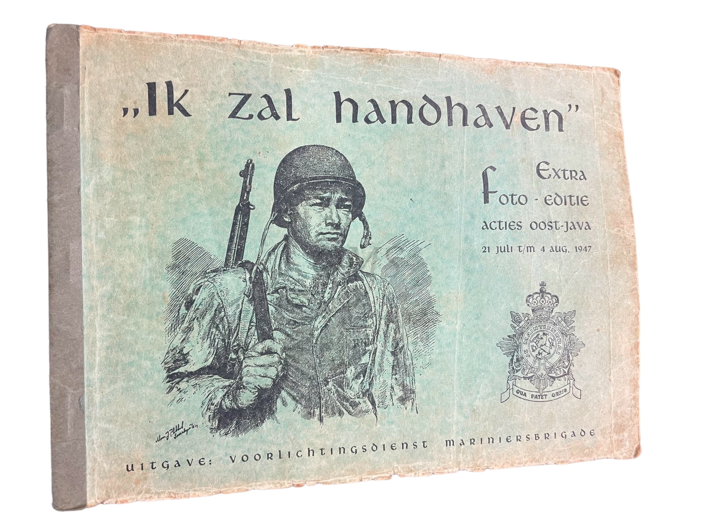 Boekje ik zal handhaven extra foto editie acties West Java