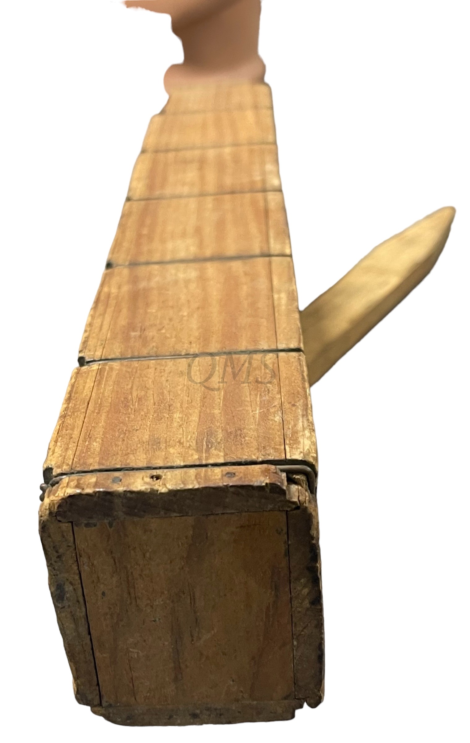 US Army WW1 Wooden Trench Mirror Periscope