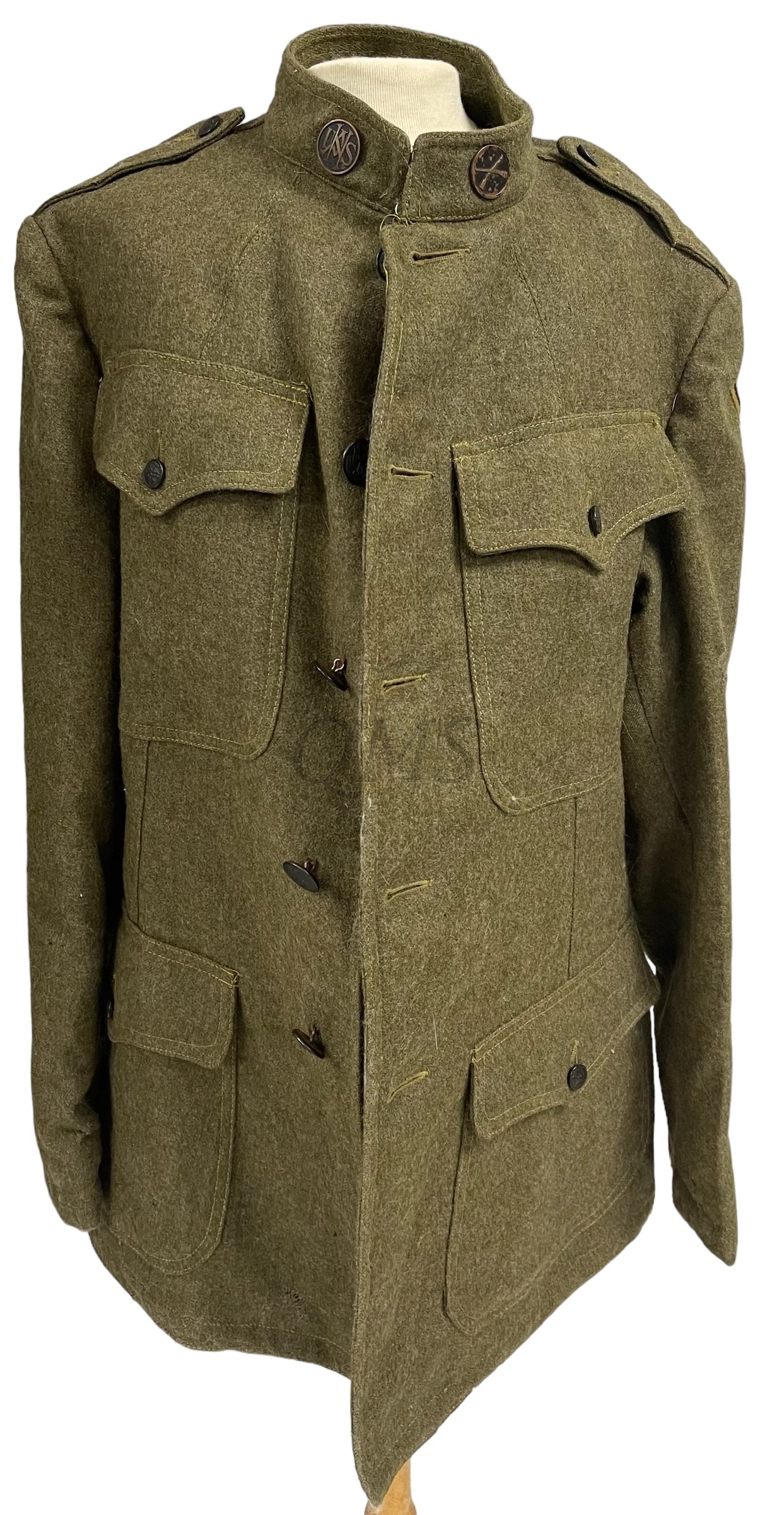 WW1 USNA Army tunic with breeches (National Army) 89th Infantry Division