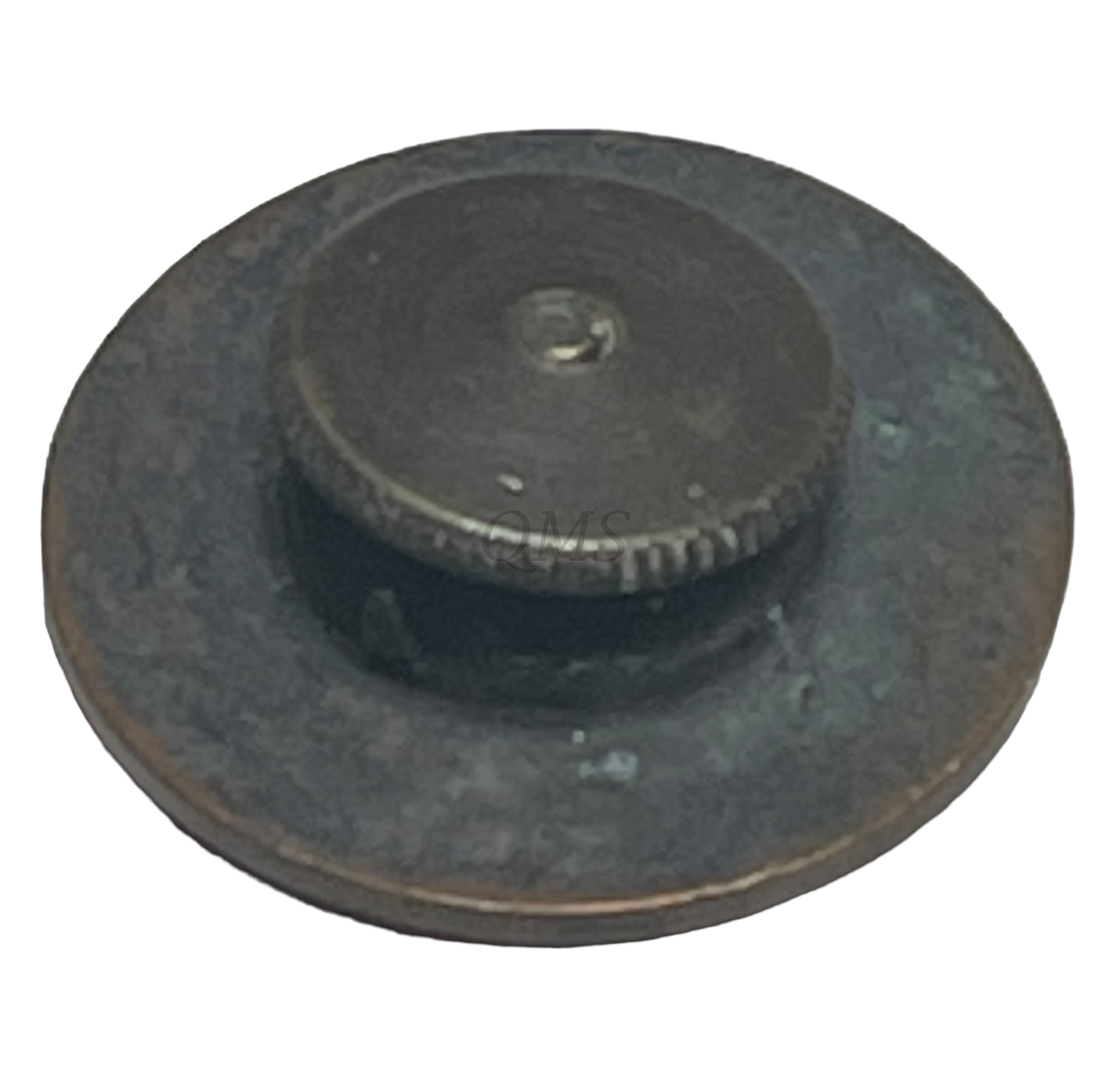 US Army WW1 collar disk Infantry HQ (Headquarters)