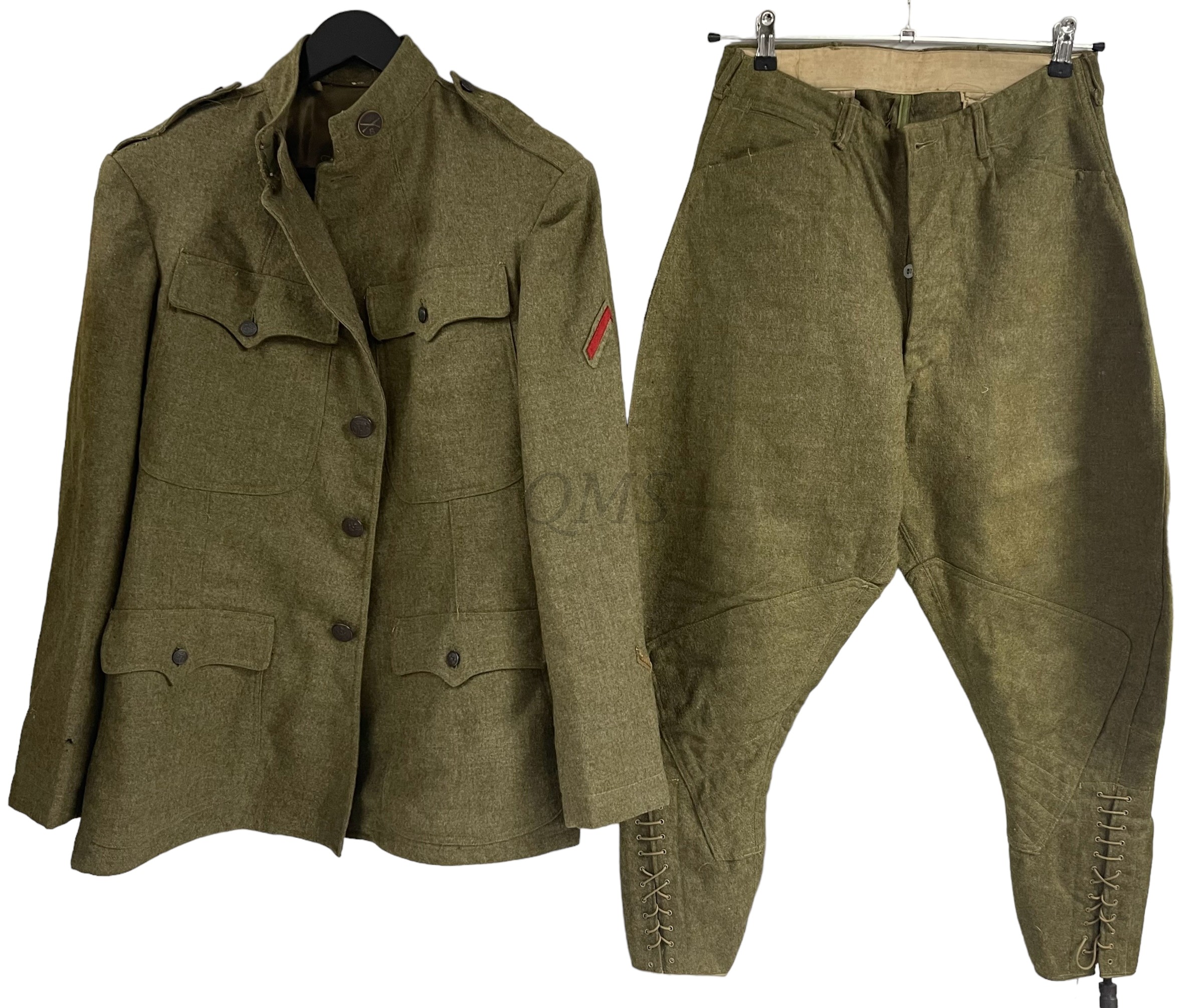 Tunic M1917 wool with pants Infantry B Co (Tuniek met broek US M1917 ...