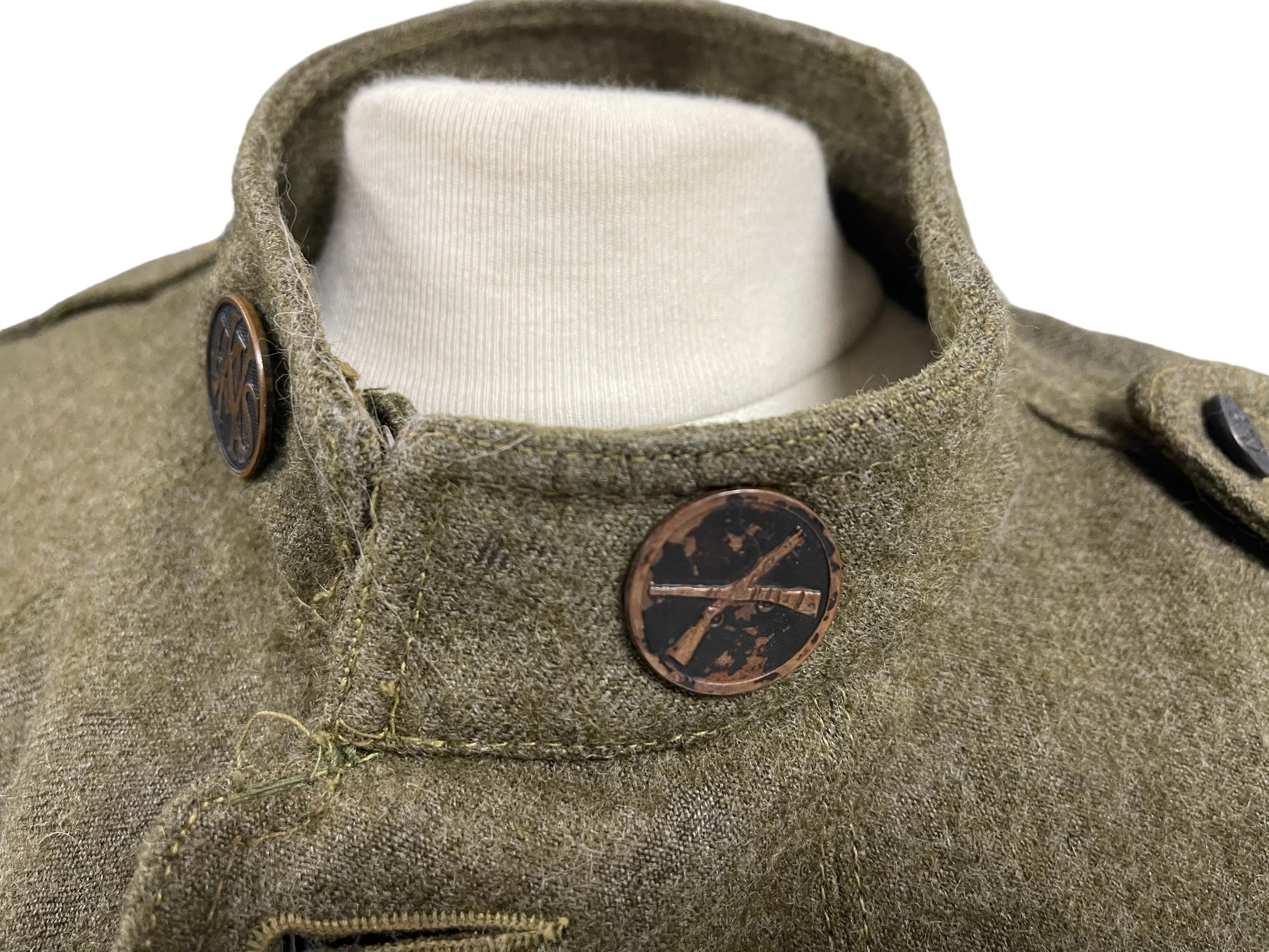 WW1 USNA Army tunic with breeches (National Army) 89th Infantry Division