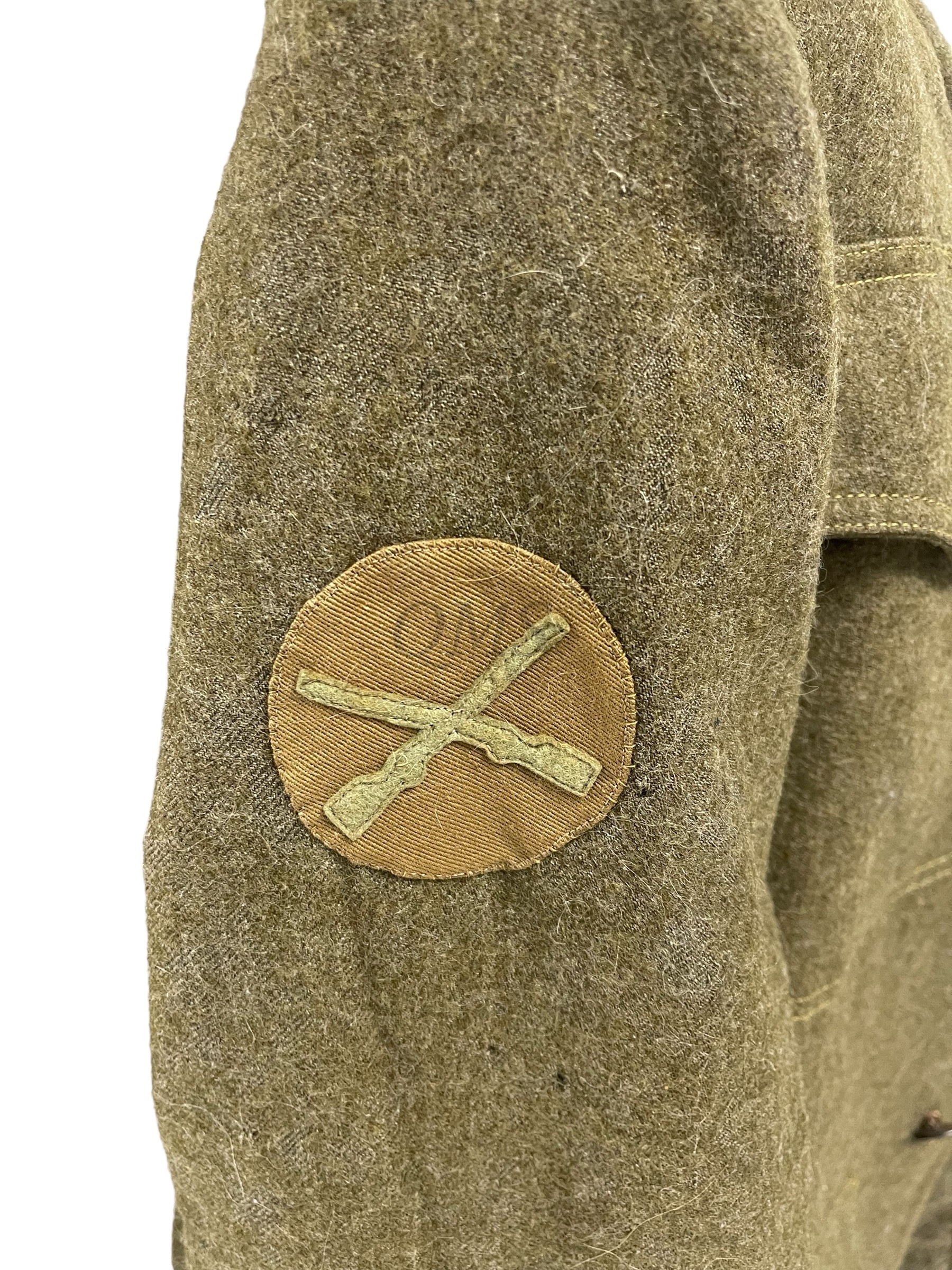 WW1 USNA Army tunic with breeches (National Army) 89th Infantry Division