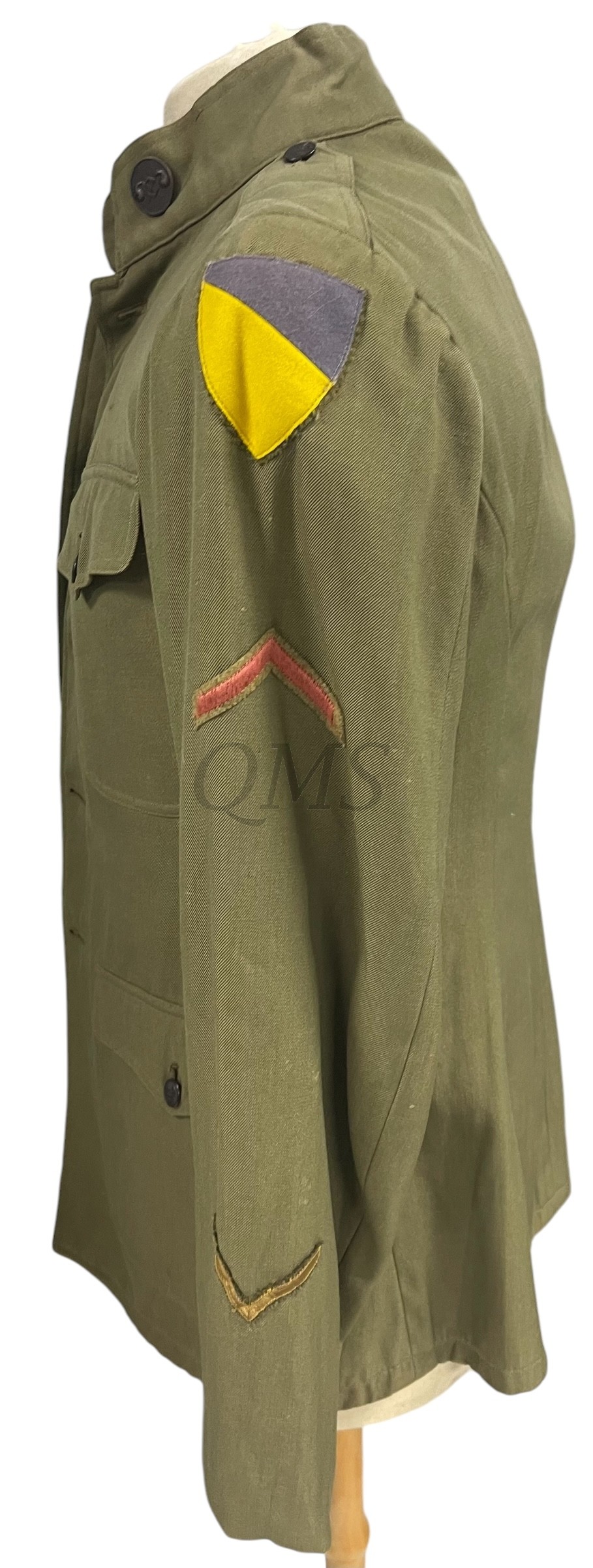 WW1 US Army tunic NCO Trench Mortar battalion