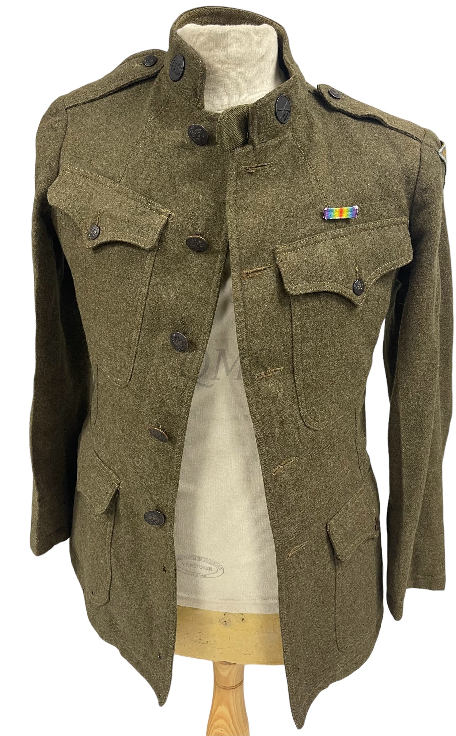 Tunic M1917 wool Inf HQ Port of Embarkation (Tuniek US M1917 winter ...