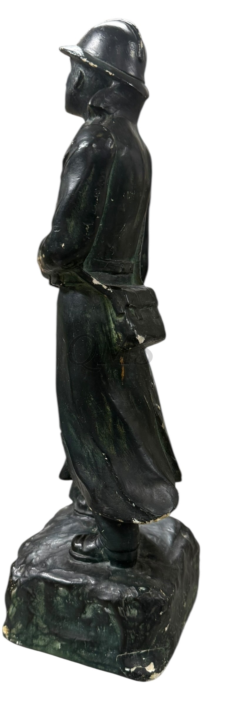 Statue of a WW1 Belgian Soldier