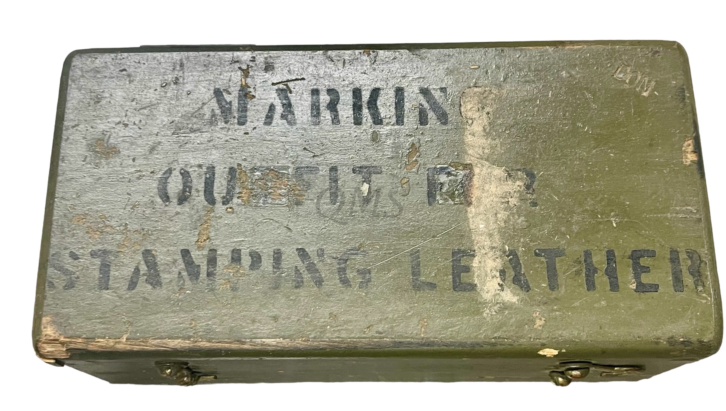 US Army WW1 Markings outfit for stamping leather