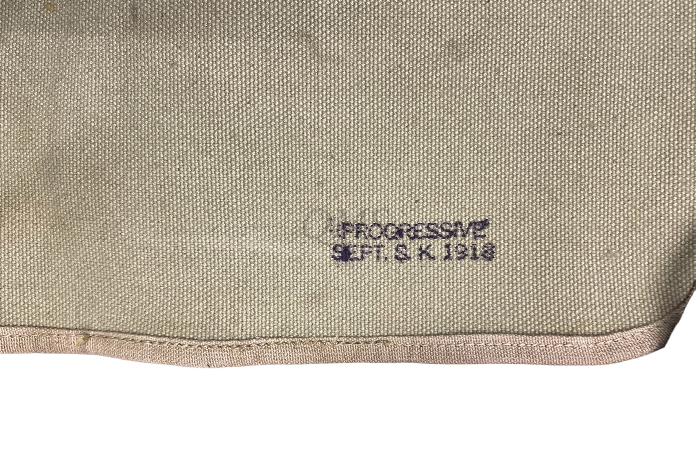 US Army WW1 webbing tool roll