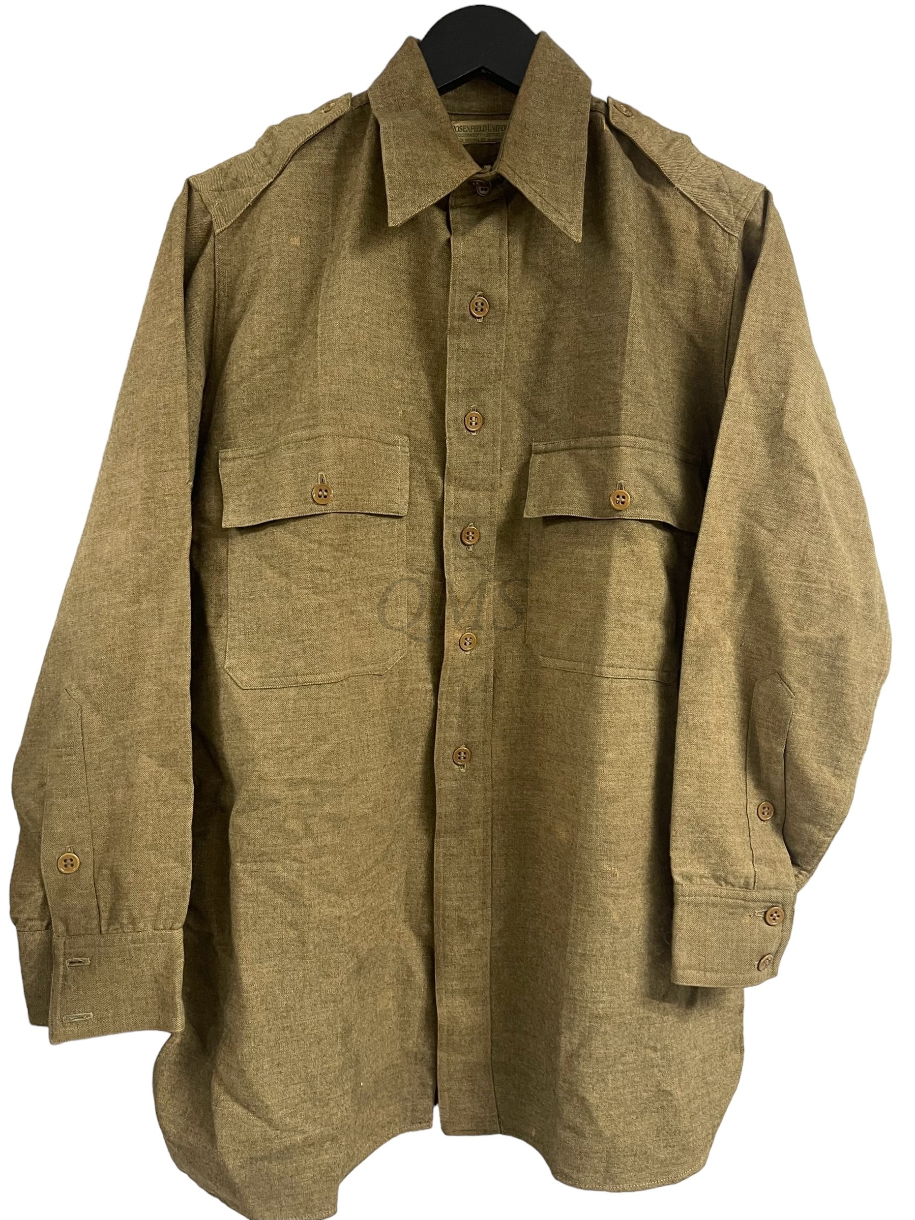 WW2 Shirt officers private purchase (Overhemd US officier WW2)