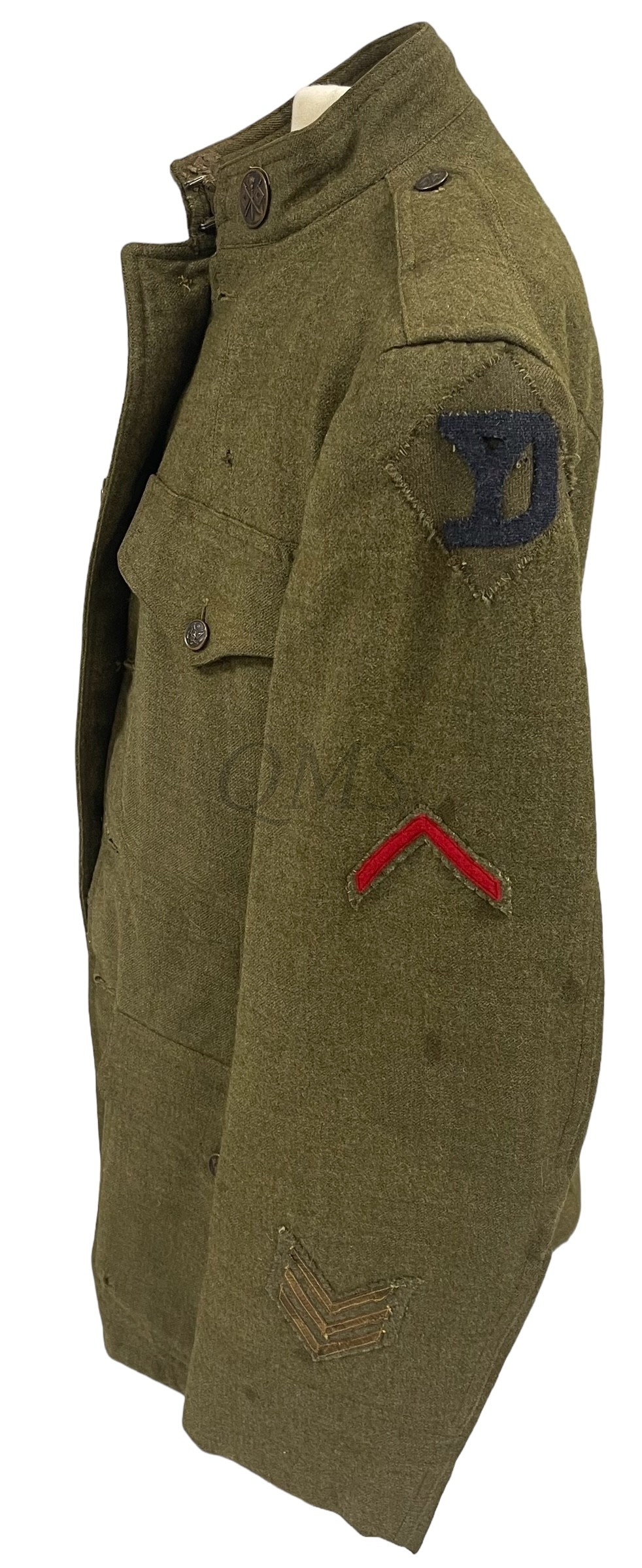 US Army WW1 tunic with pants 26 th Inf Division