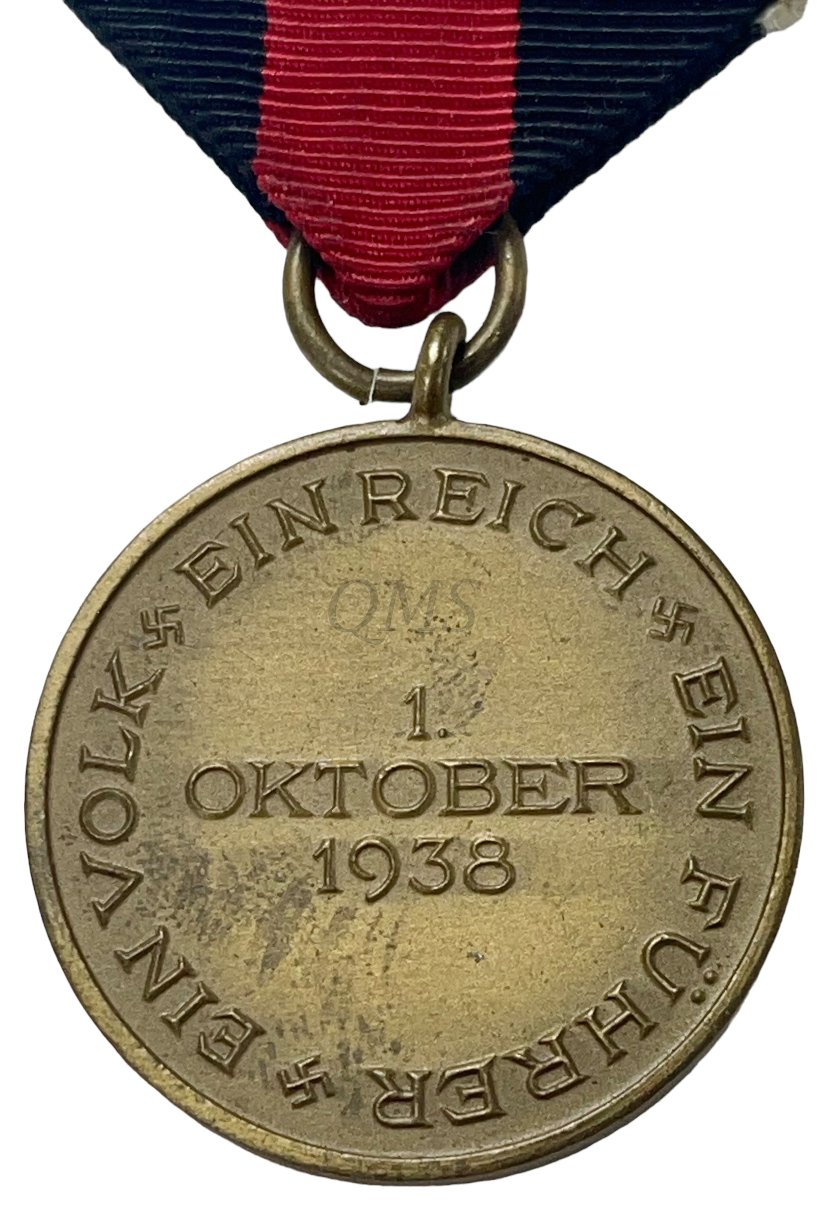1 October 1938 Medal (Medaille zur Erinnerung an den 1 Oktober 1938).