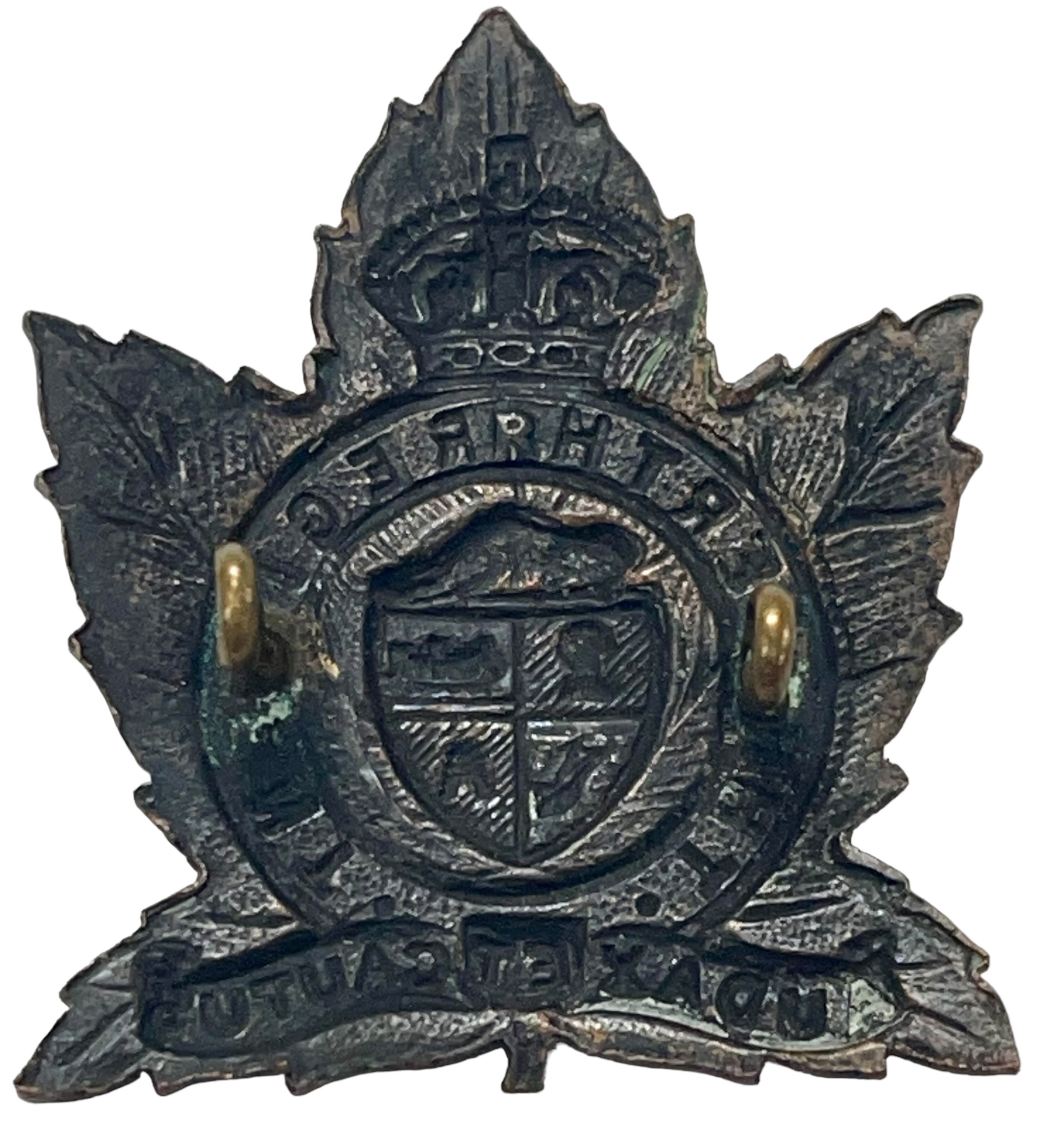 Cap badge The Perth Regiment, 5th Canadian Division