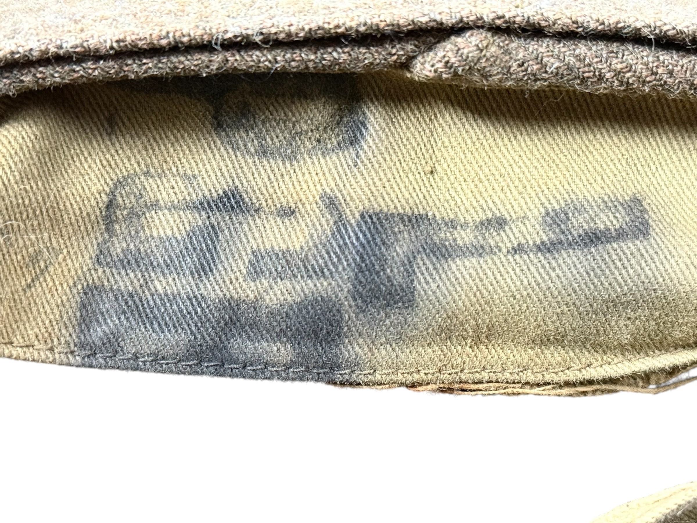 Wedge /overseas side cap WW2 Can EM/NCO