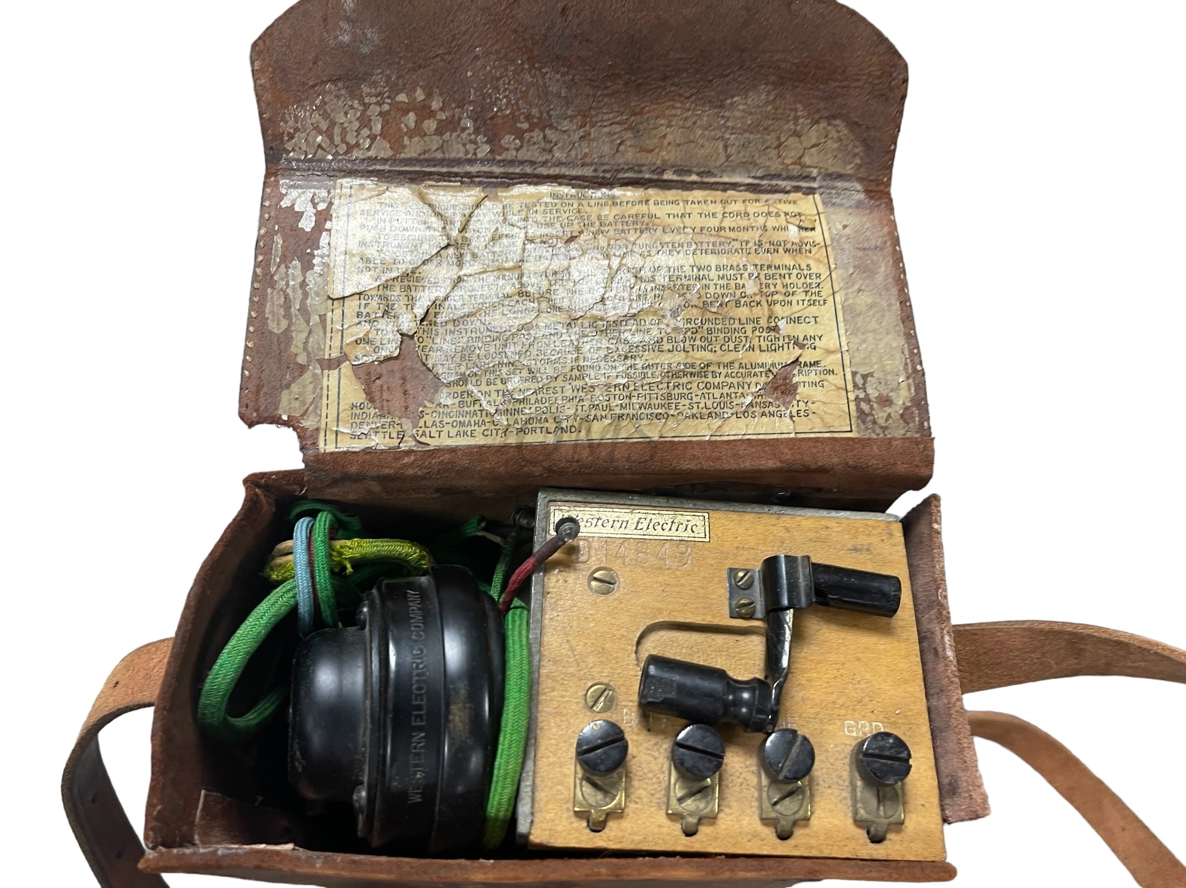 U.S. WWI Western Electric Field Telephone