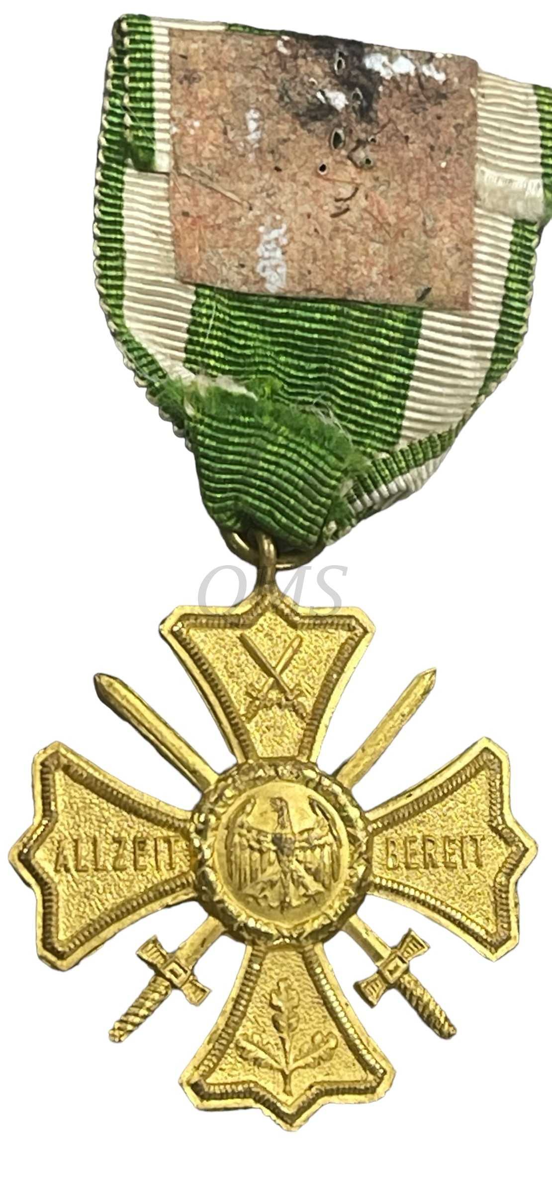 German WWI-period-, bright golden-toned so-called: 'Preußen Regiments ...
