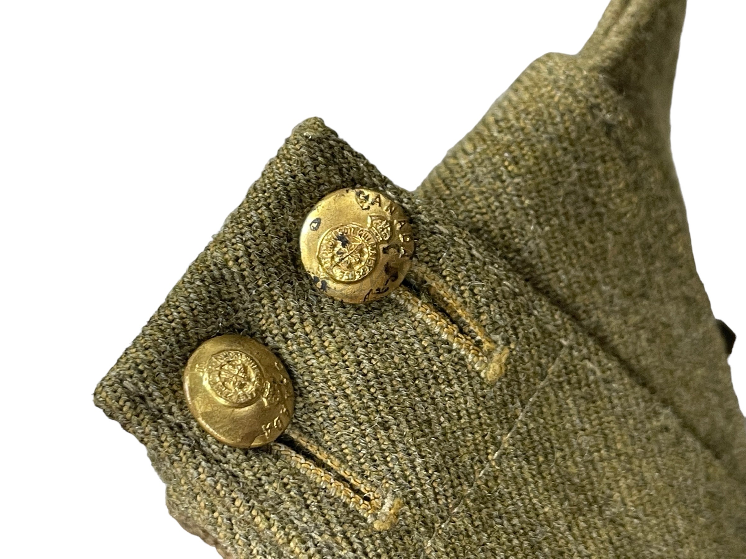 Wedge / Overseas side cap WW2 Perth Regiment EM/NCO