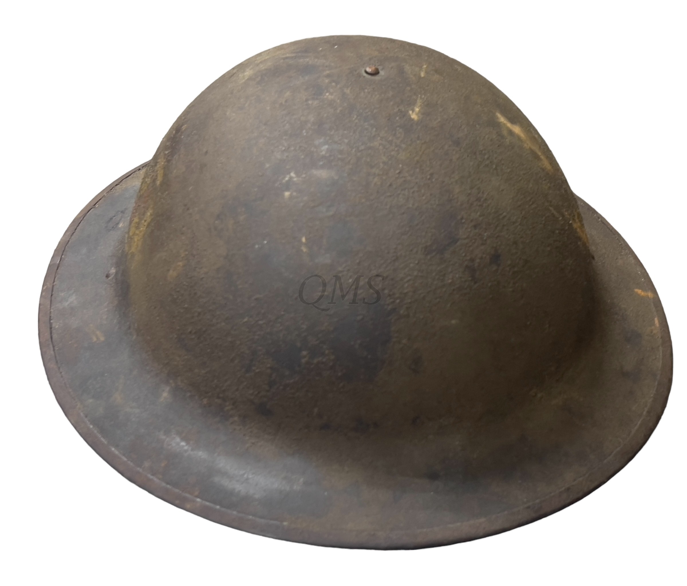 Helmet US Army 129 Machinegun Batt 35 Division