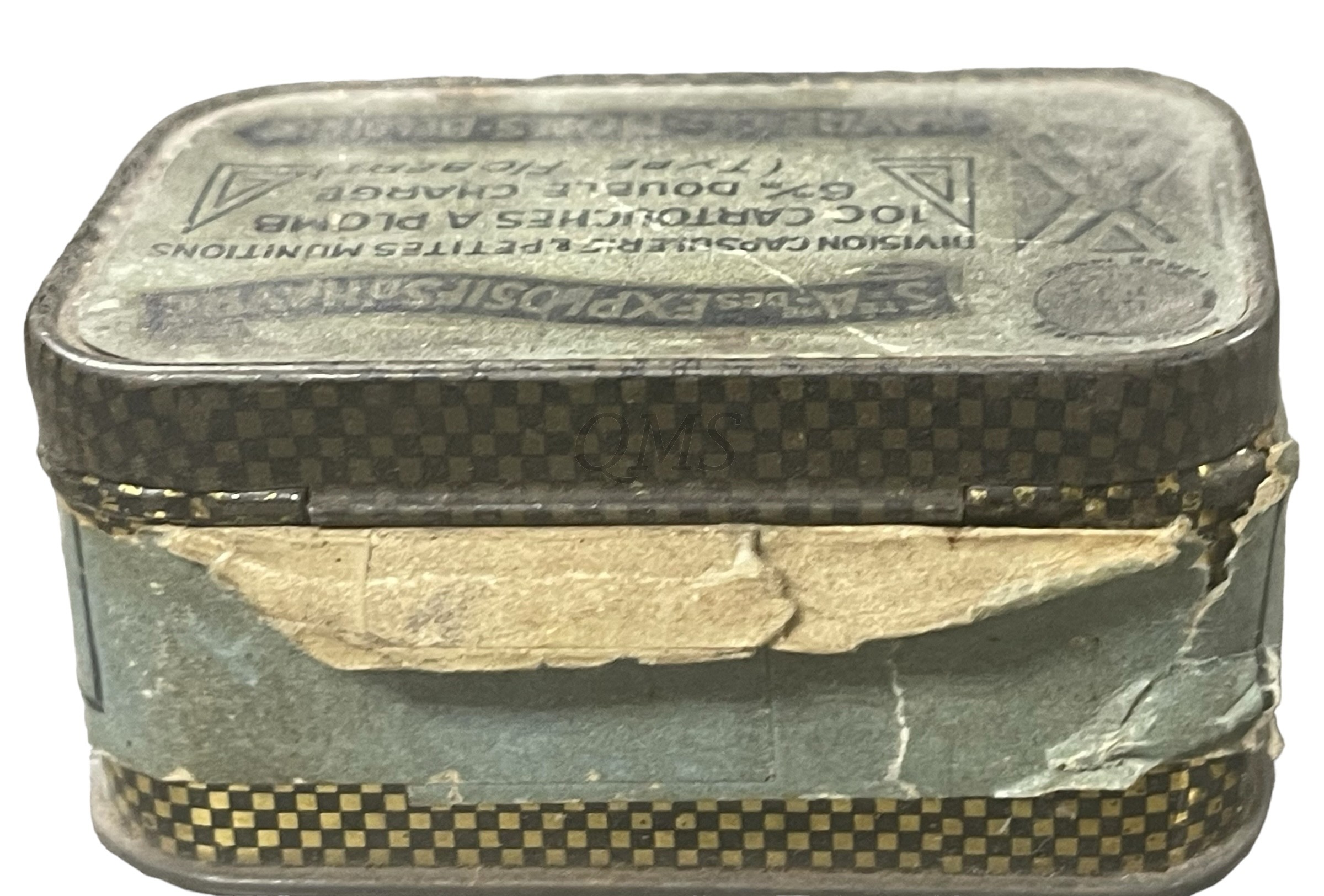 Belgium - WW1 period Tin 6mm flobert ammo