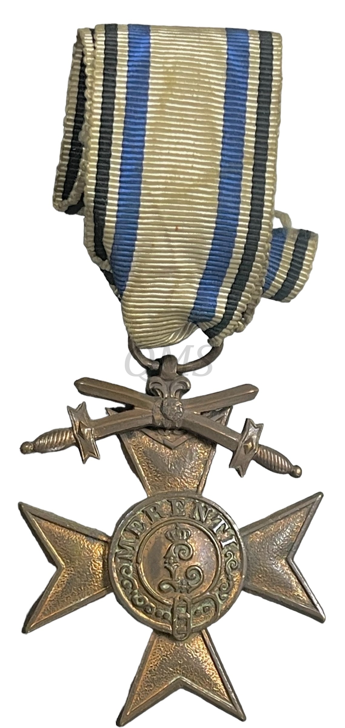 WW1 German Bavarian Military Merit Cross 3rd class with Swords