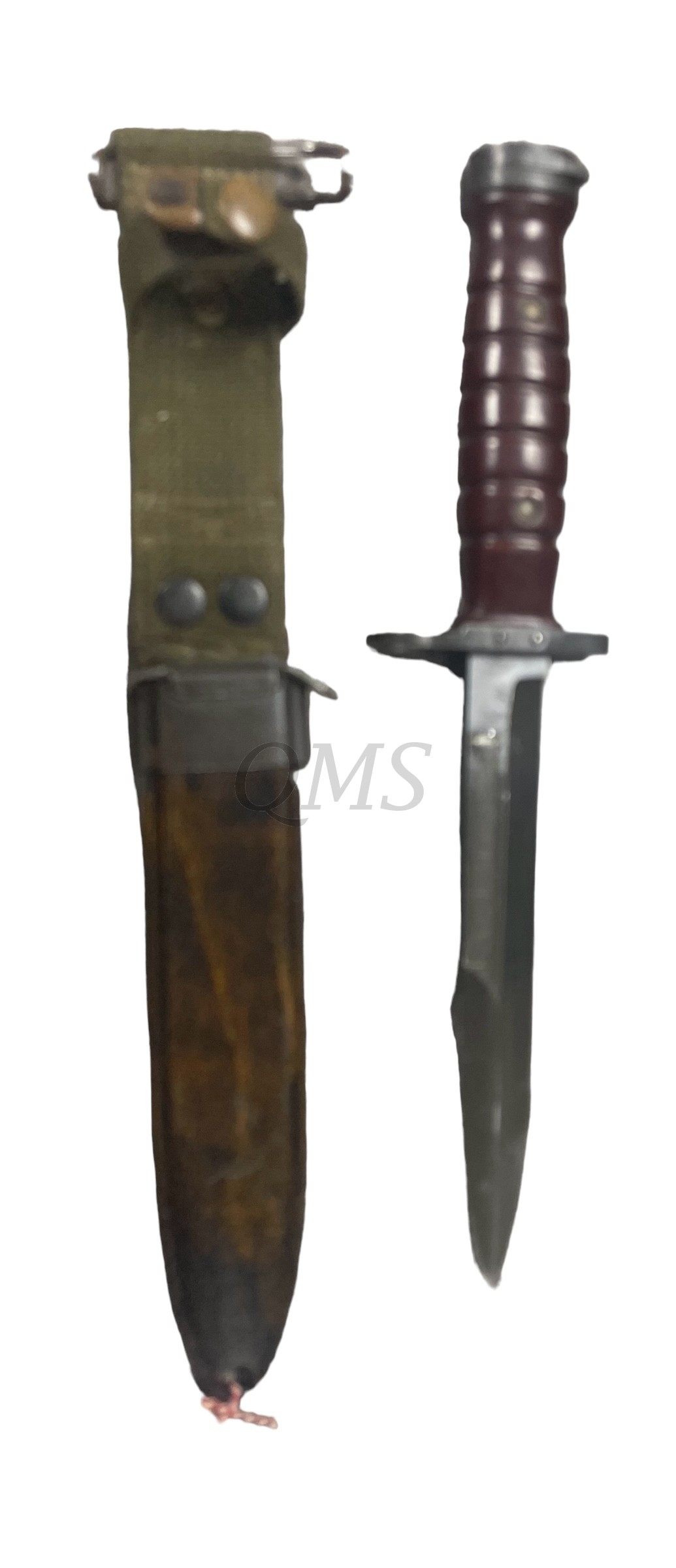 M4 Bayonet - Dutch 1950s with correct scabbard for M1 Carbine 1st model