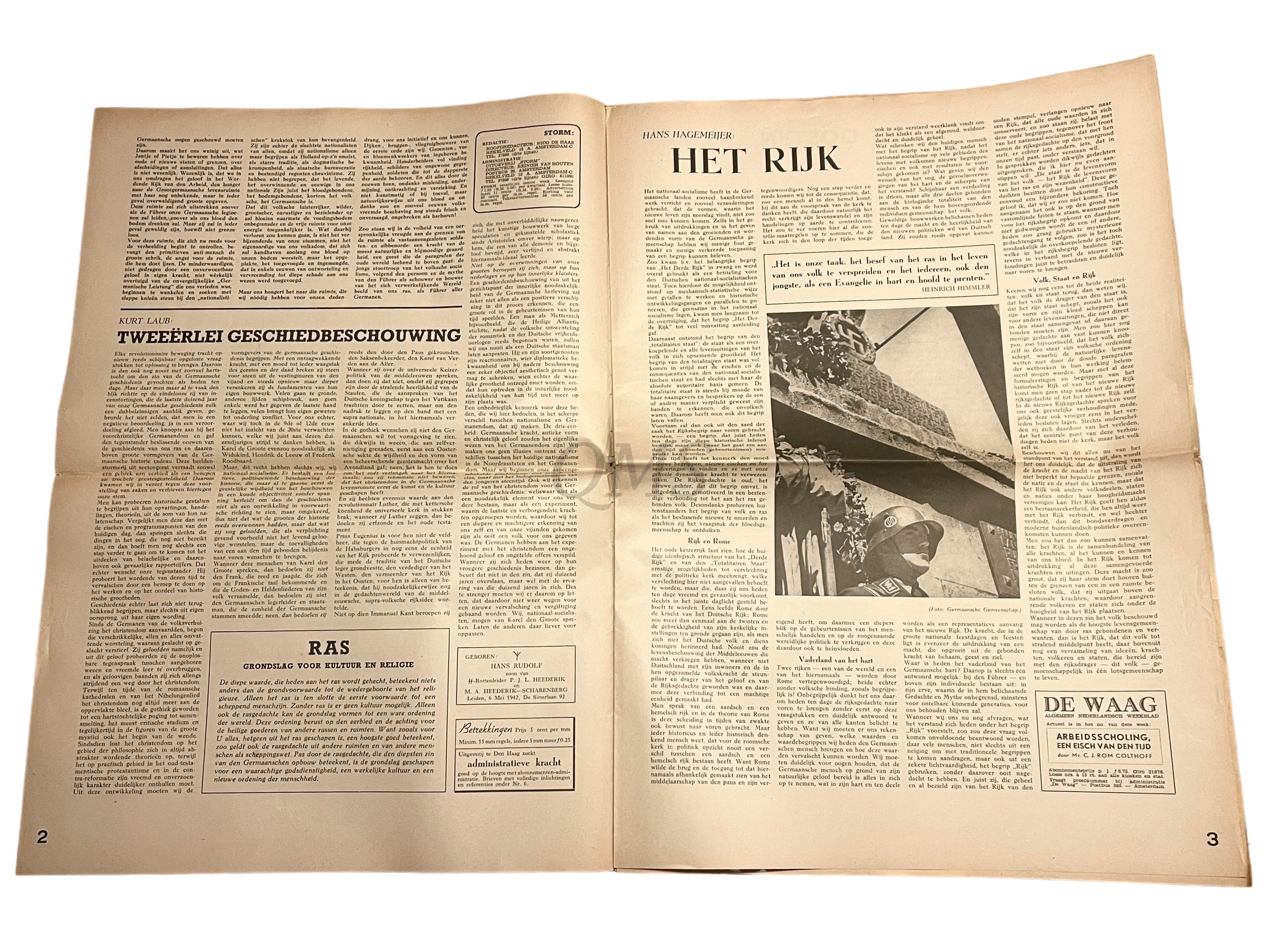 Weekblad Storm SS 2e Jrg no 6 , 15 Mei 1942