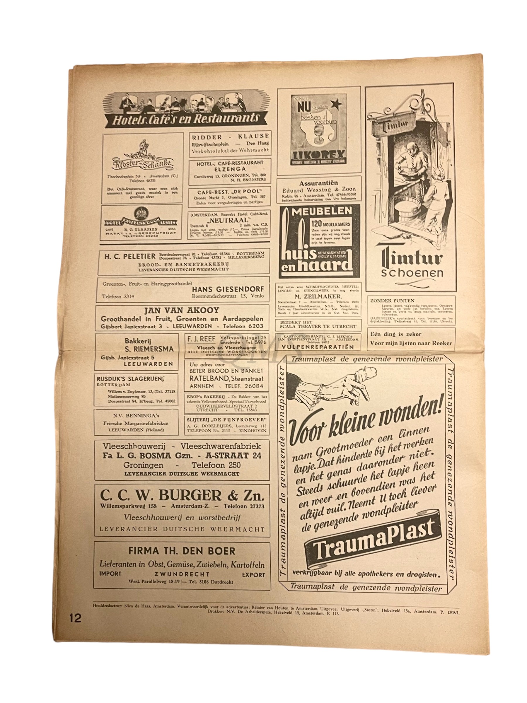 Weekblad Storm SS 2e Jrg no 6 , 15 Mei 1942