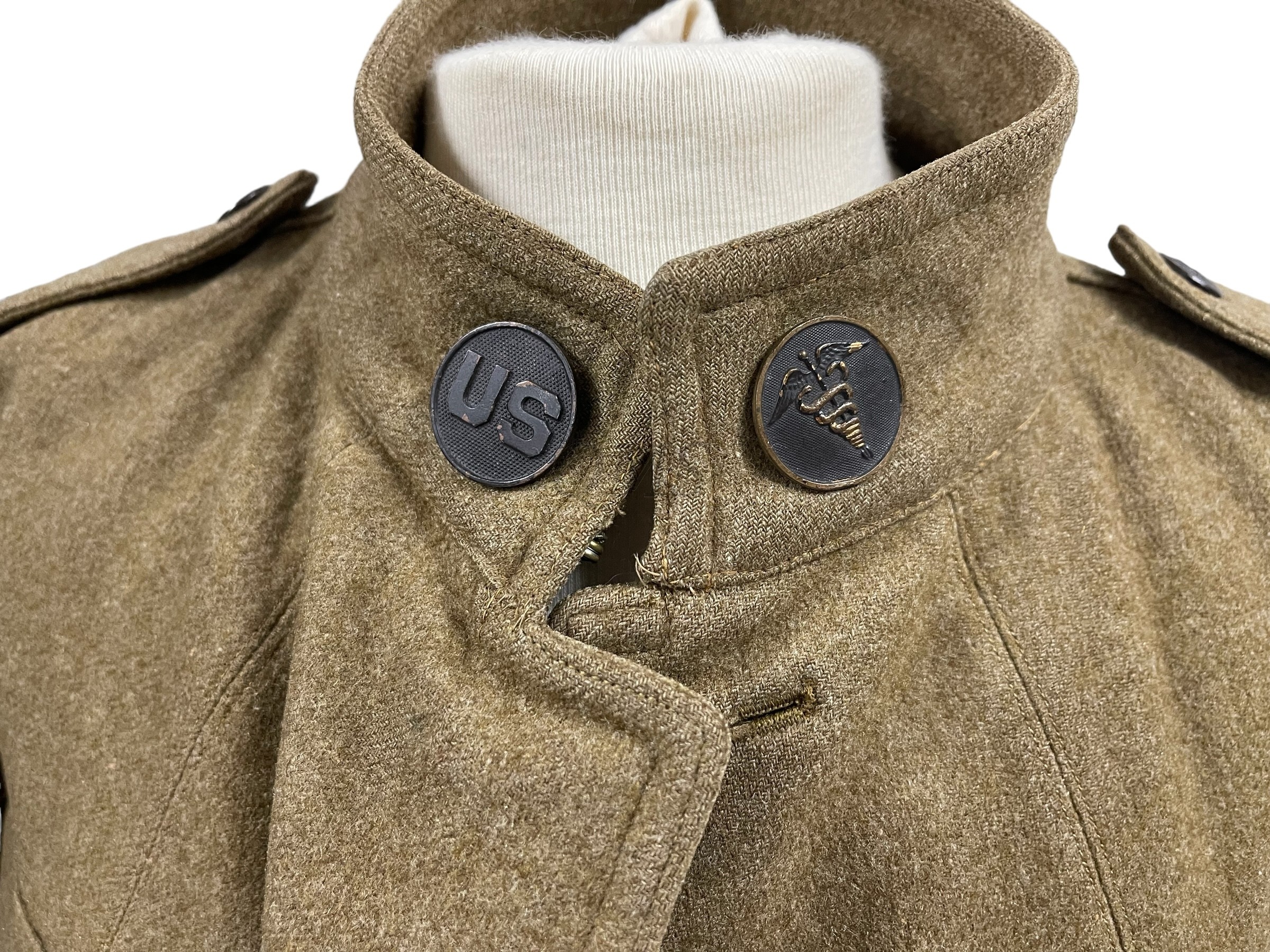 WW1 US Army tunic with breeches corporal medic
