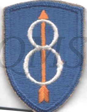 Sleeve patch 8th Infantry Division