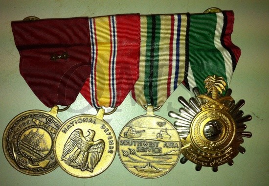 Set Gulf War/south East Asia Service Medals